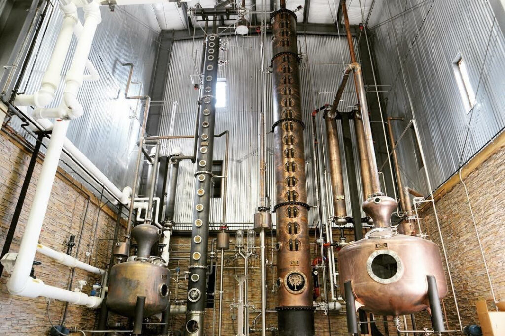 Continuous Distillation Systems 18″-23″ - Vendome Copper & Brass Works